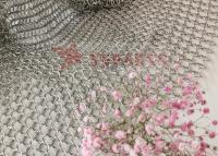 China Round Metal Ring Stainless Steel Mesh Curtain For Building Decoration Chainmail Curtains for sale