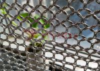 China Round Metal Ring Stainless Steel Mesh Curtain For Building Decoration Chainmail Curtains for sale