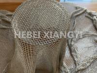 China 7mm Metal Coil Drapery Weld Stainless Steel Chain Link Ring Chainmail Decorative for sale