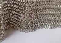 China Weld Stainless Steel Chainmail Wire Mesh For Room Curtain for sale