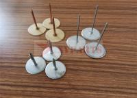 China Wall Insulational Duct Work Shipping Yard Galvanized Steel Cup Head CD Weld Pins for sale