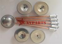 China CD Flanged Bimetallic Weld Pins Aluminum Weld Base For Marine Building for sale