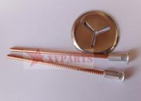 China 3mmx65mm CD Weld Bimetallic Insulation Pins With Aluminunm Base for sale