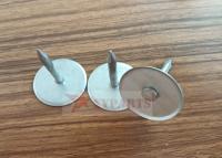 China 25mm/30mm Carbon Steel Capacitor Discharge Cupped Head Weld Pins For Duct Liner for sale