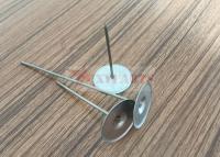 China 25mm/30mm Carbon Steel Capacitor Discharge Cupped Head Weld Pins For Duct Liner for sale