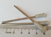 China 3x65mm Aluminum Weld Base Bi Metallic Insulation Pins For Fixing Insulation Sheet for sale