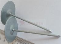 China 2mm Galvanized Steel Quilting Pins Used With Self Locking Washers For The Fabrication Of Blankets for sale