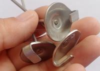 China 30mm Anneaded Stainless Steel Lacing Anchors For Fabricating Removable Insulation Covers for sale