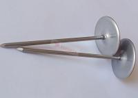 China 76.2mm 12ga Stainless Steel Quilting Pins With Self Locking Speed Washers for sale