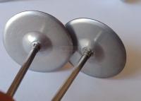 China 76.2mm 12ga Stainless Steel Quilting Pins With Self Locking Speed Washers for sale
