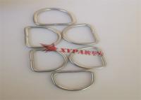 China 3 X 25 X 30 Mm Stainless Steel D Type Lacing Rings For Fixing Insulation Jackets for sale