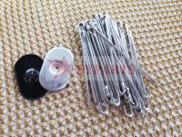 China Critter Guard Fastener J Hook Aluminum Solar Panel Bird Proofing Clips System for sale