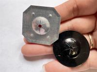 China Stainless Steel Solar Panel Pigeon Proofing Clips For Fixing Black PVC Coated Weld Wire Mesh for sale