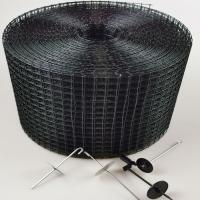 China Black UV Speed Clips Solar Panel Arrays Mesh For Bird Control Mesh Rodent Guard for sale