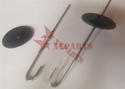 China Stainless Steel J Hooks & Speed Clips For Fixing Solar Panel Guard Mesh for sale