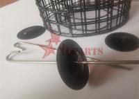 China Stainless Steel J Hooks & Speed Clips For Fixing Solar Panel Guard Mesh for sale