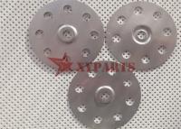 China 70mm Stainless Steel Disc Washers With Perforated Round Hole For Insulation Boards for sale