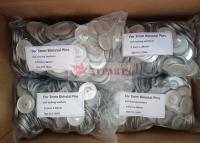 China 1.5 Inch Dia Galvanized Steel Round Self Locking Washer For Fixing Insulation Pins for sale