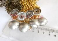 China Fast Type 22mm Stainless Steel Insulation Dome Caps For Locked Lacing Anchors for sale