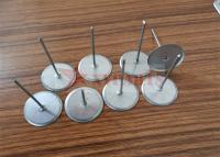 China Galvanized Steel 30mm Cup Head Quilting Pins As Fasteners On The Cements Roofing for sale