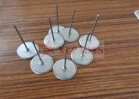 China Galvanized Steel 30mm Cup Head Quilting Pins As Fasteners On The Cements Roofing for sale