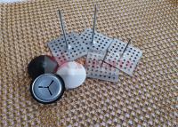 China 50MM Perforated Aluminum Metal Rock Wool Insulation Pins for sale