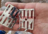 China Galvanized Steel 2'' x 1 1/2'' Perofated Impaling Clips For Rock Wool Installtion for sale