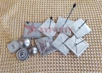 China Glass Wool HVAC Industry System Insulation Galvanized Steel Self Stick Pins for sale