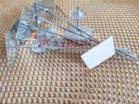 China Zinc Finish Anticorrosion Metal Building Insulation Self Stick Pins For Glass Wool for sale