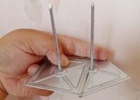 China 50mm Galvanized Steel Peel & Press Insulation Hangers On Duct Or Wall Surface for sale