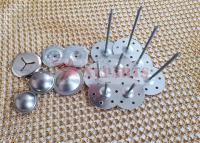 China HVAC Accessories Shipbuildings Galvanized Steel Insulation Pins With Washers for sale