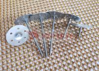 China HVAC Accessories Shipbuildings Galvanized Steel Insulation Pins With Washers for sale