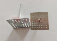 China Stainless Steel Perforated Base Insulation Hanger Pin Used for HVAC systerm for sale