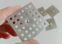China 50mm Stainless Steel Perforated Insulation Fixing Pins For Attaching Insulation Materials for sale