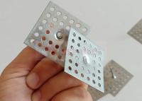 China 50mm Stainless Steel Perforated Insulation Fixing Pins For Attaching Insulation Materials for sale