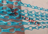 China Aluminum Metal Chain Curtain For Restaurant Decorative Partition Screen for sale
