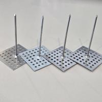 China Galvanized Steel Perforated Insulation Support Nails To Attached Wood Fiber Poured Gypsum Deck for sale