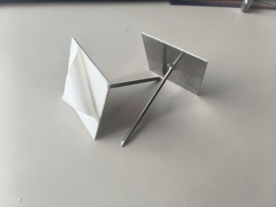 China 62mm Galvanized Steel Self Adhesive Stick Pins To Install Foam Insulation Panels for sale