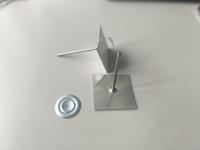 China 90mm Galvanized Steel Stick Pins Fixing Pre Formed Insulation Material To Metal Duct for sale