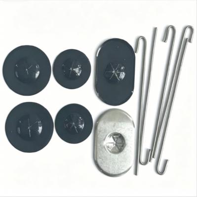 China UV Coated Solar Panel Mesh Wire Hooks For Firming Exclusion Kit Bird Barrier for sale