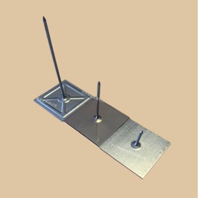 China 40x40 Self Adhesive Insulation Fixing Pins Galvanized Steel Or Stainless Steel for sale