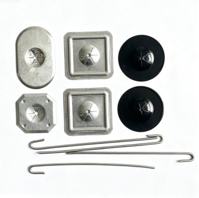 China Critter Guard Fastener Solar Panel Wire Mesh Clips Removable Without Damage for sale
