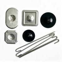China 30 Mm Self Locking Metal Aluminum Solar Panel Birds Control Pigeon Proofing Washers for sale