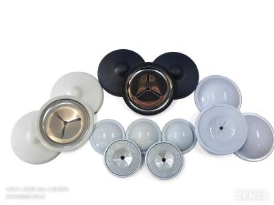 China White Color Spay Coated Carbon Steel Insulation Dome Cap Washer For Protection for sale