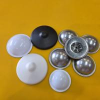 China White PE Dome Cap Washer Self Locking Plastic Cap Washer for External Wall Insulation for sale
