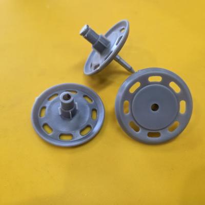 China Gas Tool 35mm Membrane Washer Pins , Single Shot Pin With Plastic Washer For Concrete for sale