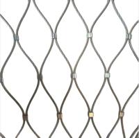 China Knotted Type Stainless Steel Rope Mesh Netting Hand Woven Plain Weave SS Wire Mesh with Welding for sale