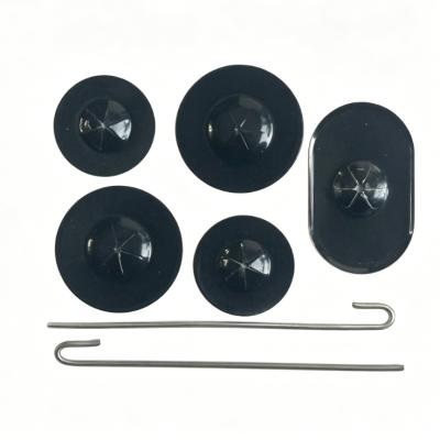 China Removeable Aluminum Solar Panel Mesh Clips And Washer For Secure Bird Proofing for sale