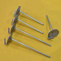 China 14 Ga 304 Ss Round Head Lacing Anchors With Strong Big Head On Nail And Thick Plate For Head for sale