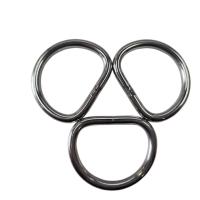 China 3 X 25 X 30 Mm Stainless Steel D Type Lacing Rings For Fixing Insulation Jackets for sale